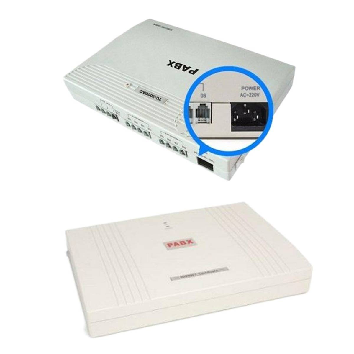 PABX TELEPHONE EXCHANGE 2 Plus 8 Extension TELEPHONE INTERCOM Telephone ...