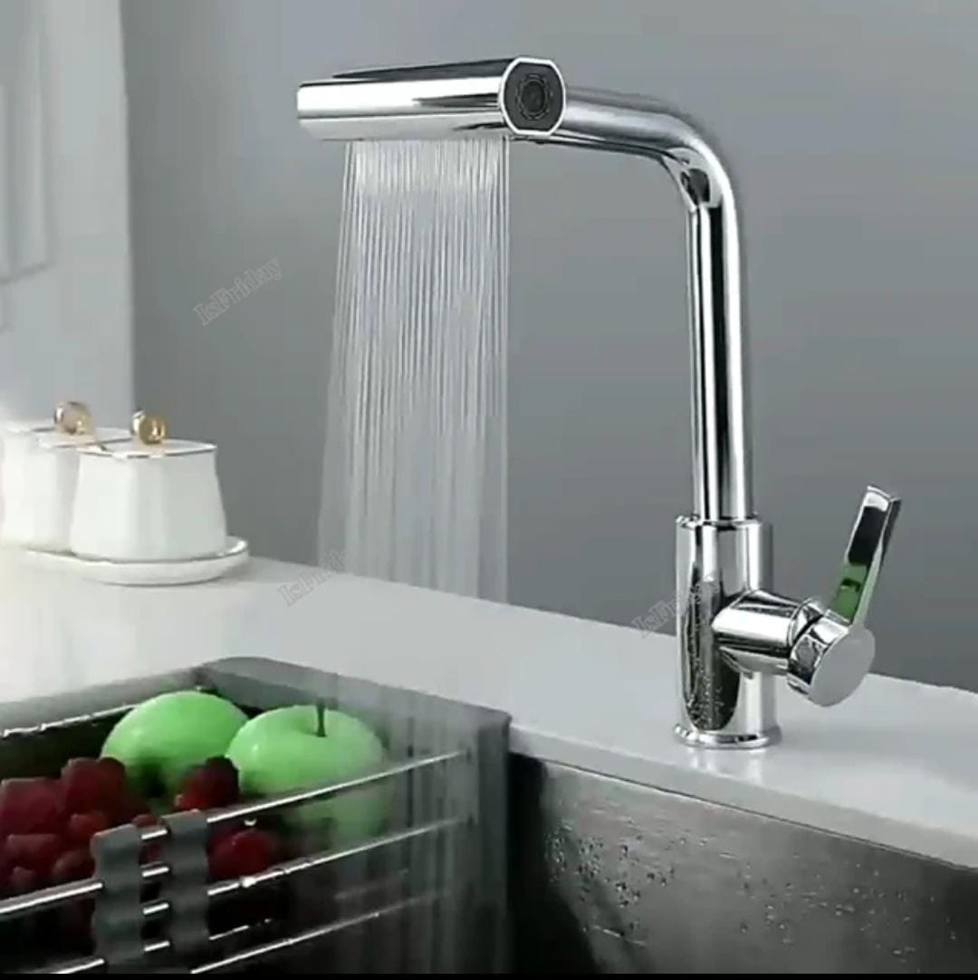 Sink Mixer Tap 4-in-1 360° Rotatable Kitchen Sink Faucet ...