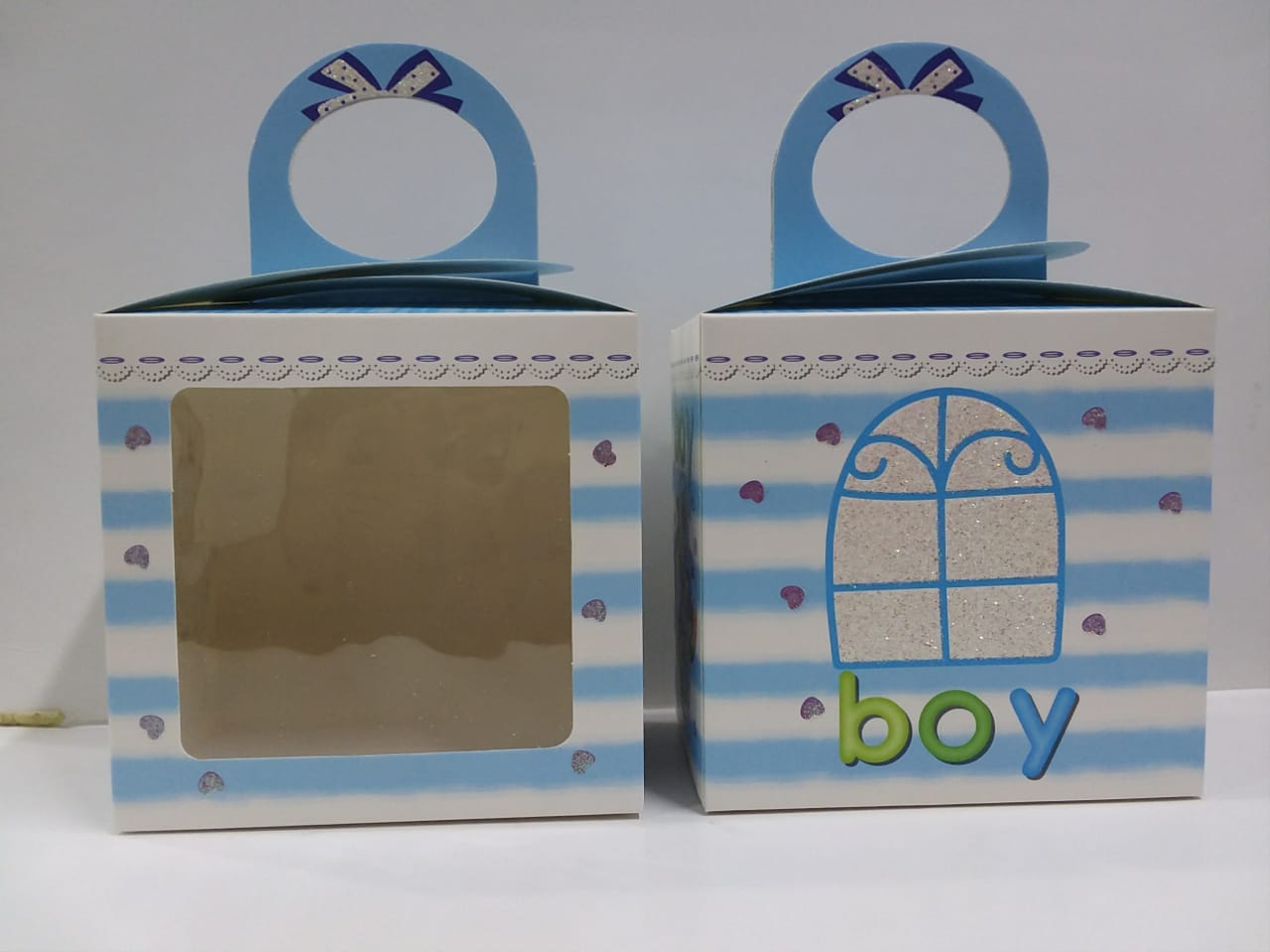 Pack of 12 pcs. Baby Boy announcement Boxes for Mithai | Daraz.pk