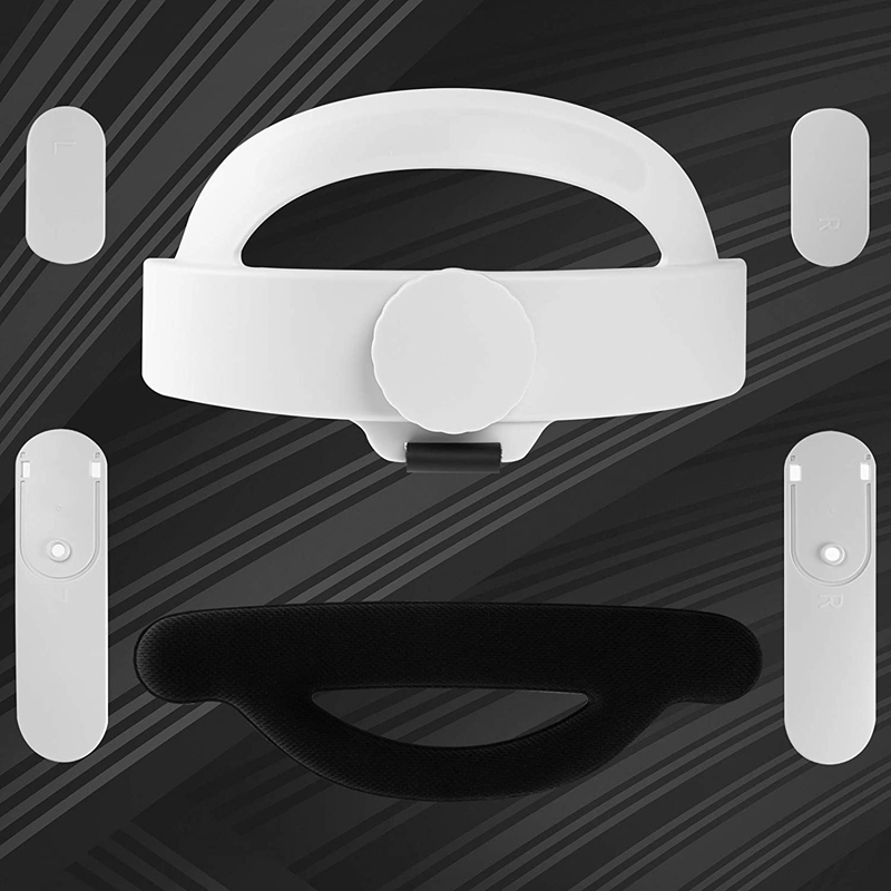 VR Headband for Oculus Quest 2, for Elite Head Strap VR Accessories ...