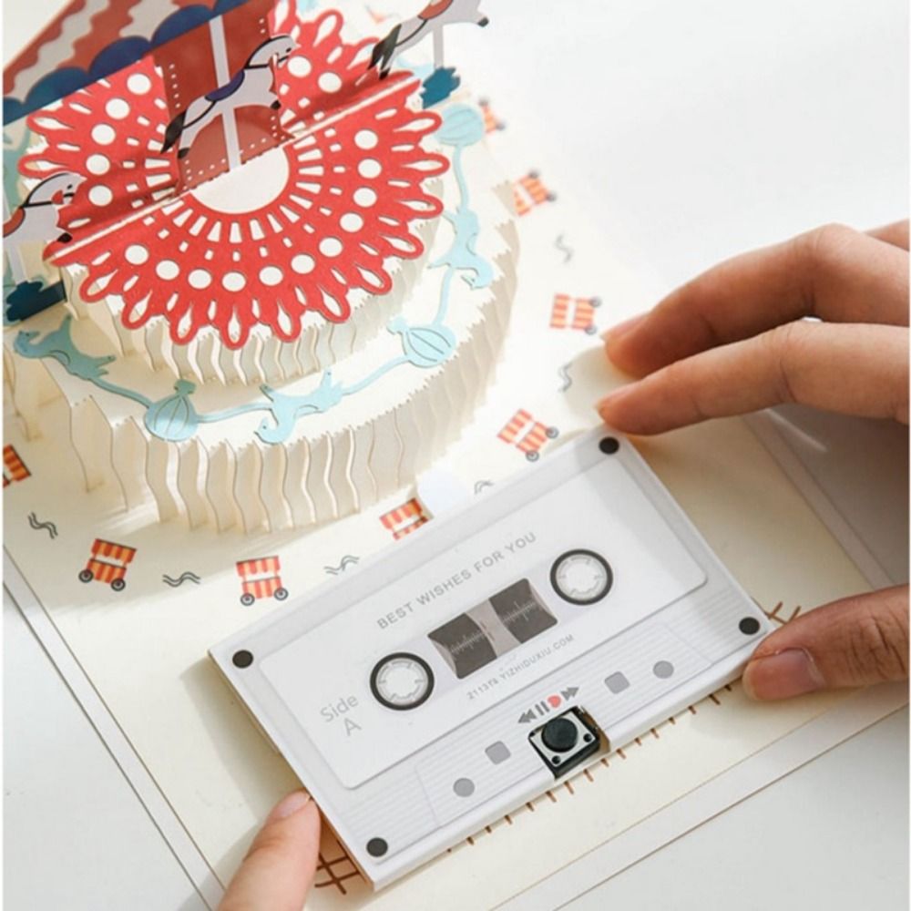 High Quality 60 Seconds Recordable Greeting Card DIY Personalized ...