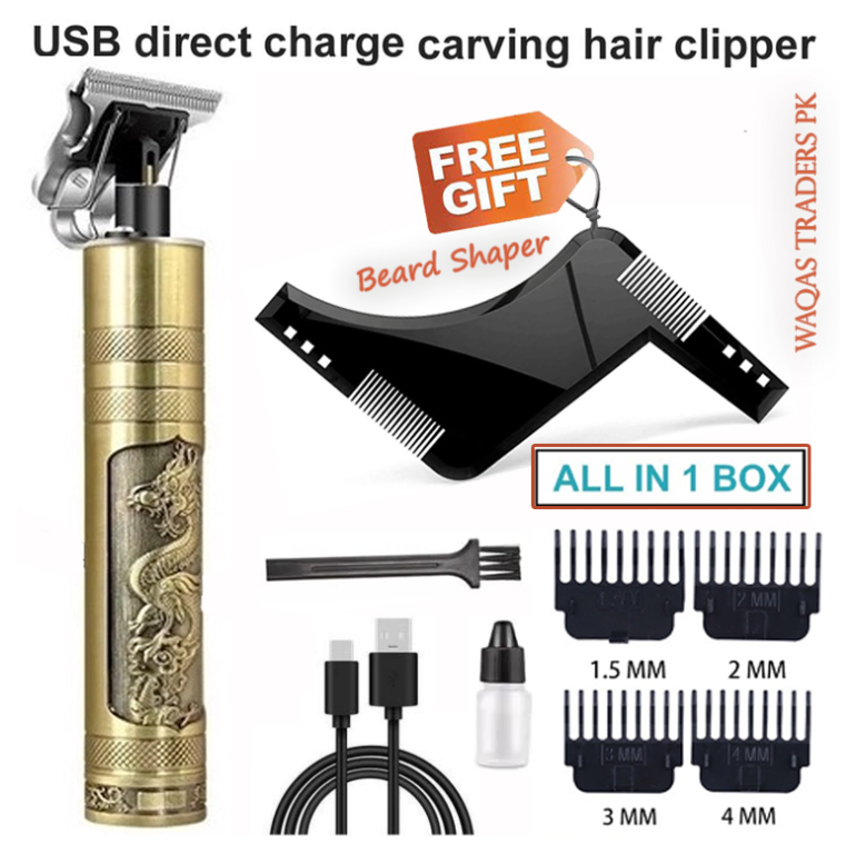 Vintage T9 Electric Cordless Hair Cutting Machine Professional Hair ...