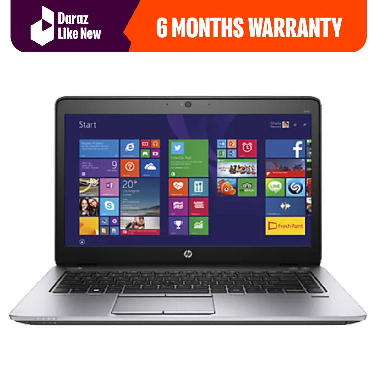 Hp Elitebook 820 G3 - Core i5 6th Generation - 8GB DDR4 RAM - 256GB SSD ...