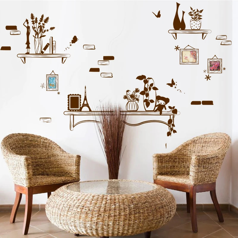 Classroom arrangement hostel creative photo photo frame wall stickers ...