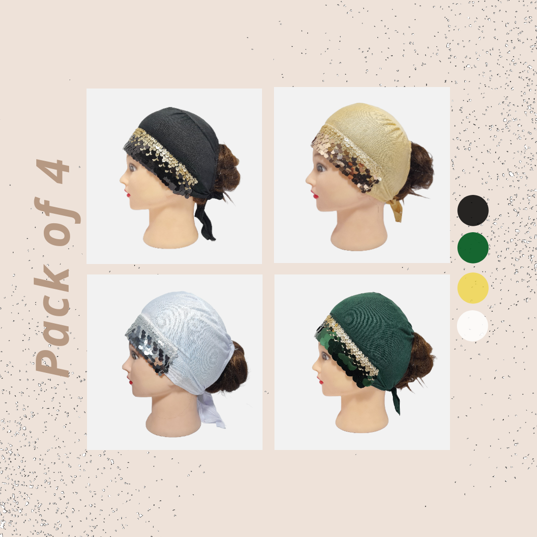 Kashmiri Hijab Cap for Women & Girls – Fancy & Stylish Inner Cap | Daraz.pk