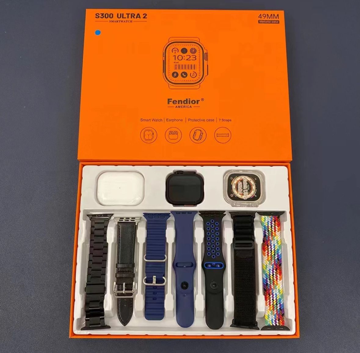 S300 Ultra 2 Smart Watch With Airpods Pro 2nd Gen, 49 mm 2.02 inches ...