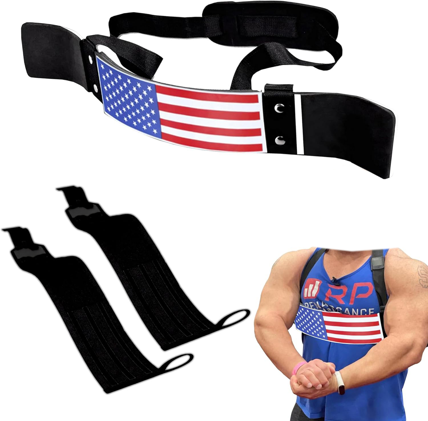 Arm Blaster Biceps Curl Triceps Muscle Isolator Bomber Fitness Gym ...
