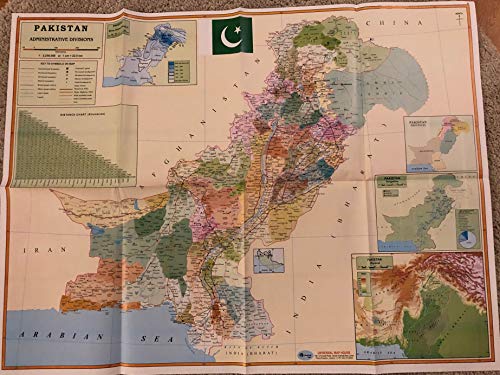 Liberty Books - Administrative Divisions Of Pakistan Map | Daraz.pk