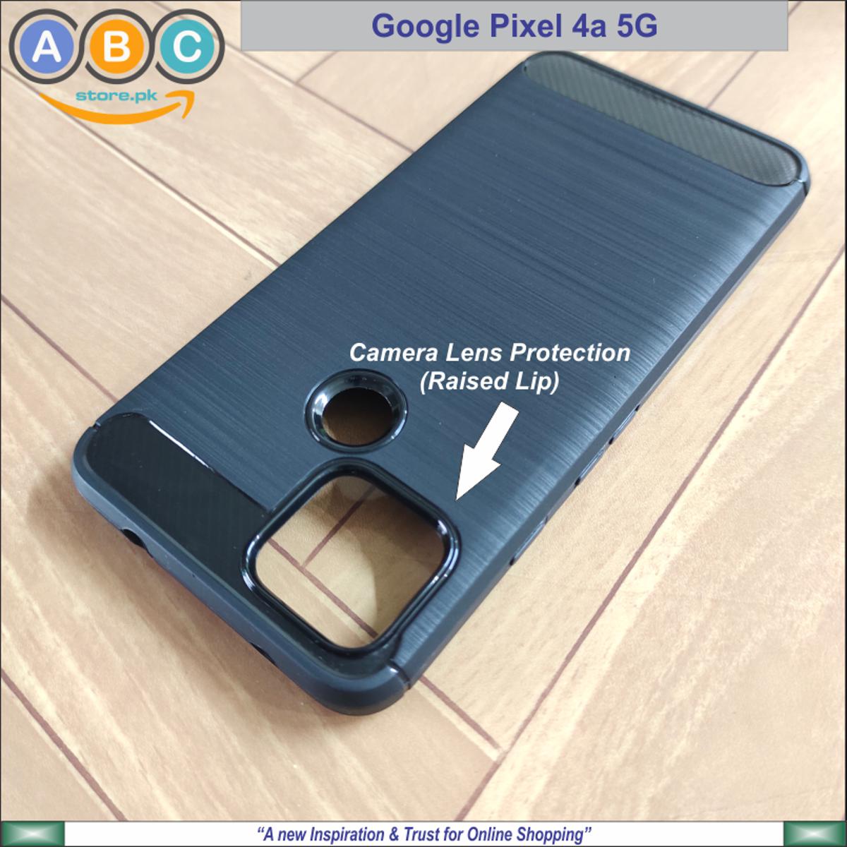 Google Pixel 4a 5G Case , Carbon Fiber and Brushed Texture Soft ...