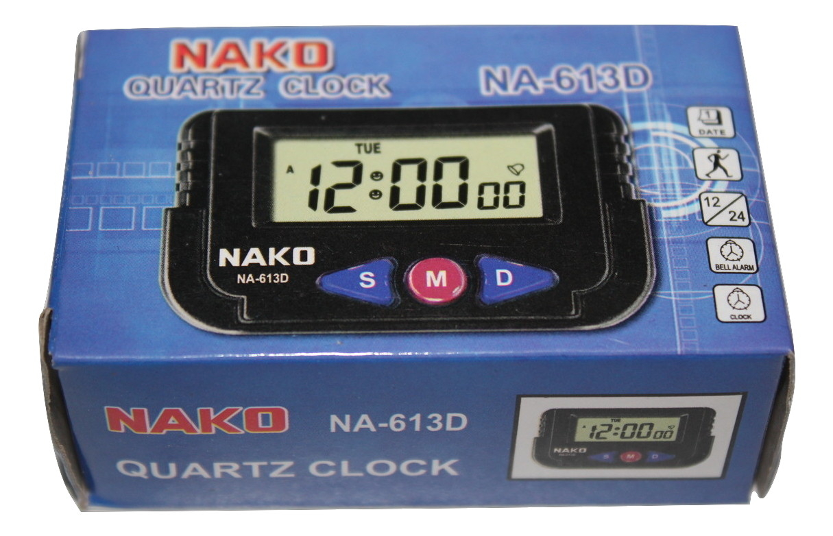Mini Digital Table Clock with Date Alarm | Daraz.pk