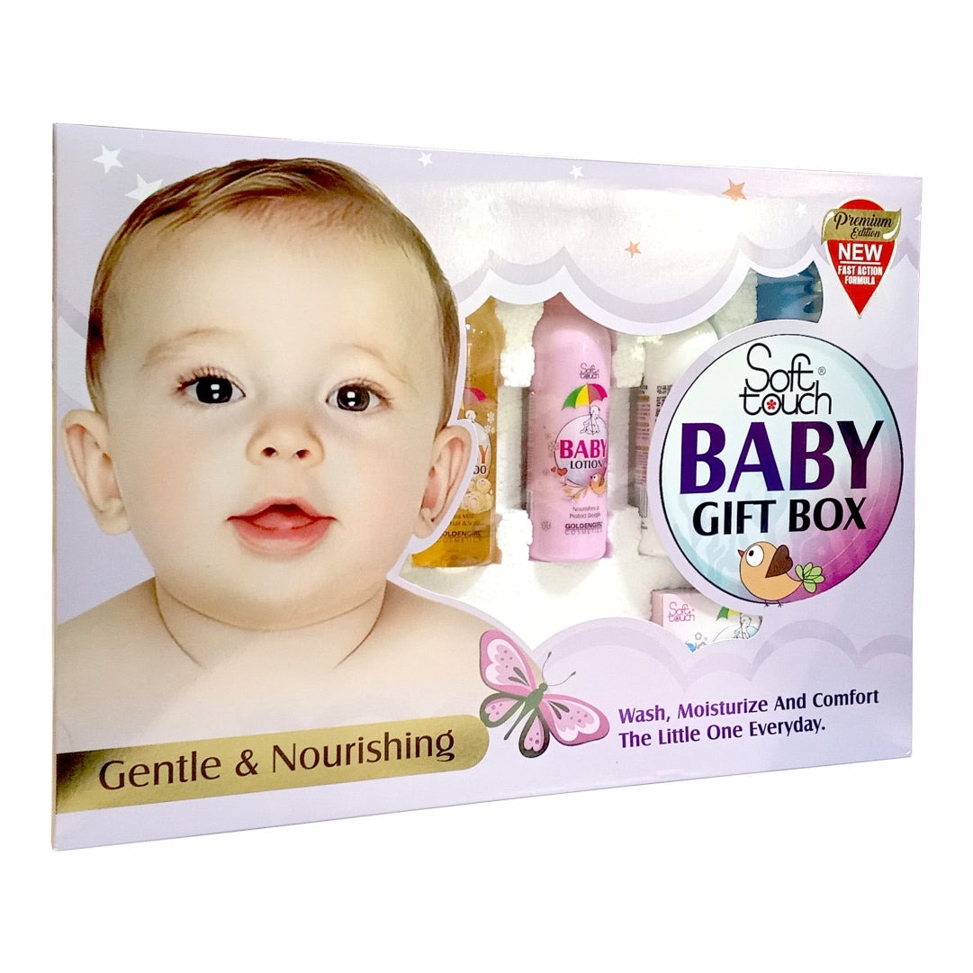 Baby Gift Box Large 8 Items | Daraz.pk