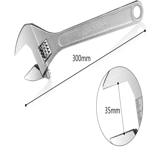 adjustable wrench 12 inch, Spanner Wrench, Screw Wrench 12inch. | Daraz.pk
