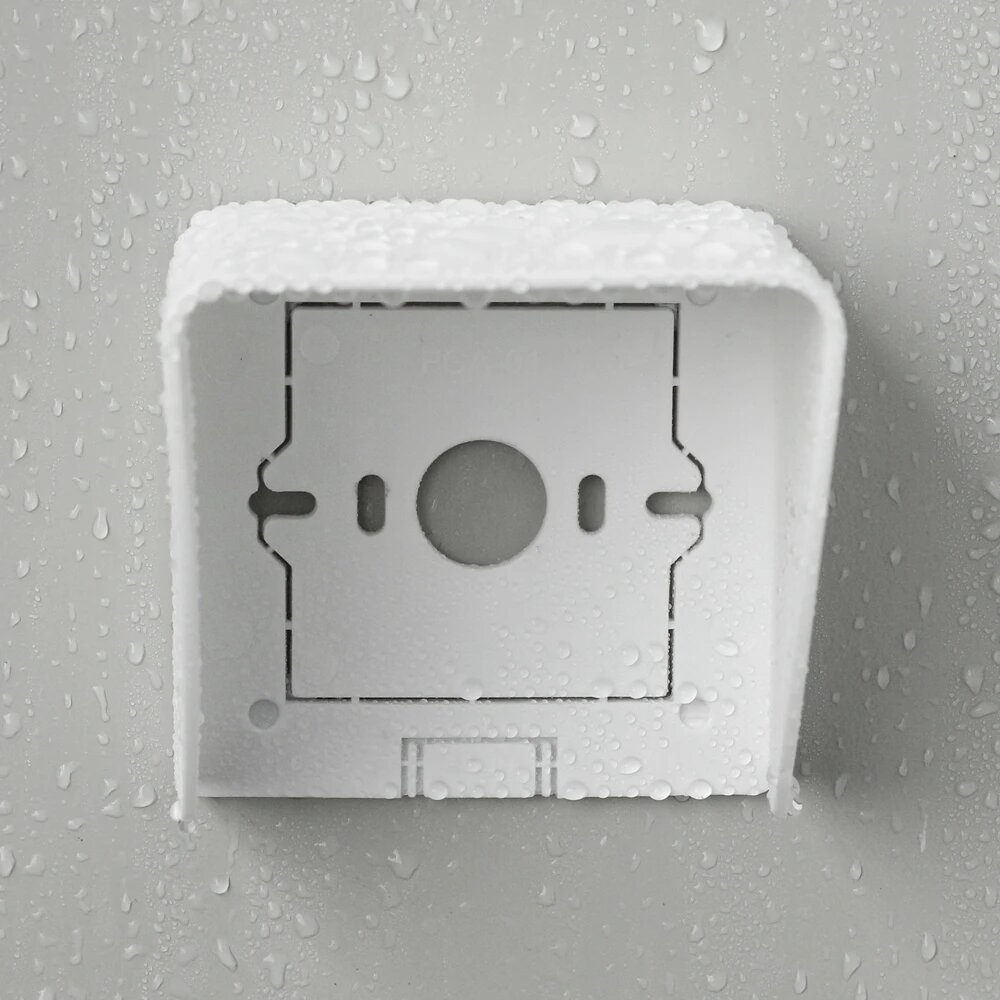 Wall Socket Waterproof Protection Cover Outdoor Door Bell Button Cover ...