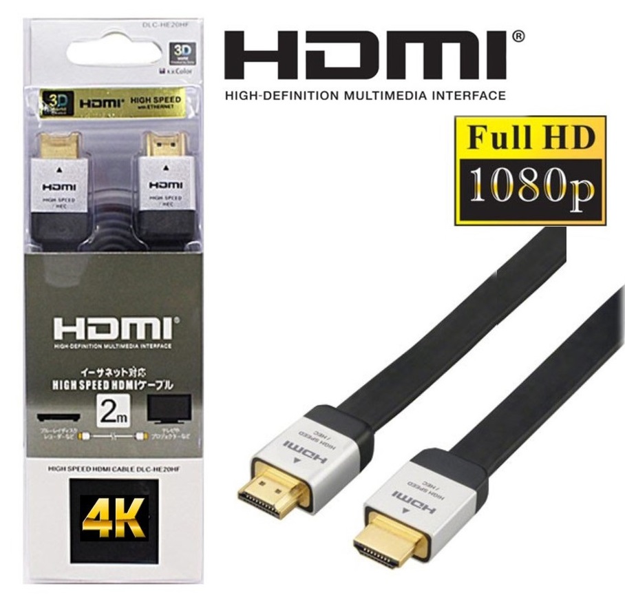 HDMI Cable HD Flat Wire Cable 5 Meters/10 Meters -1.4V 3D PS4 PS3 TV ...