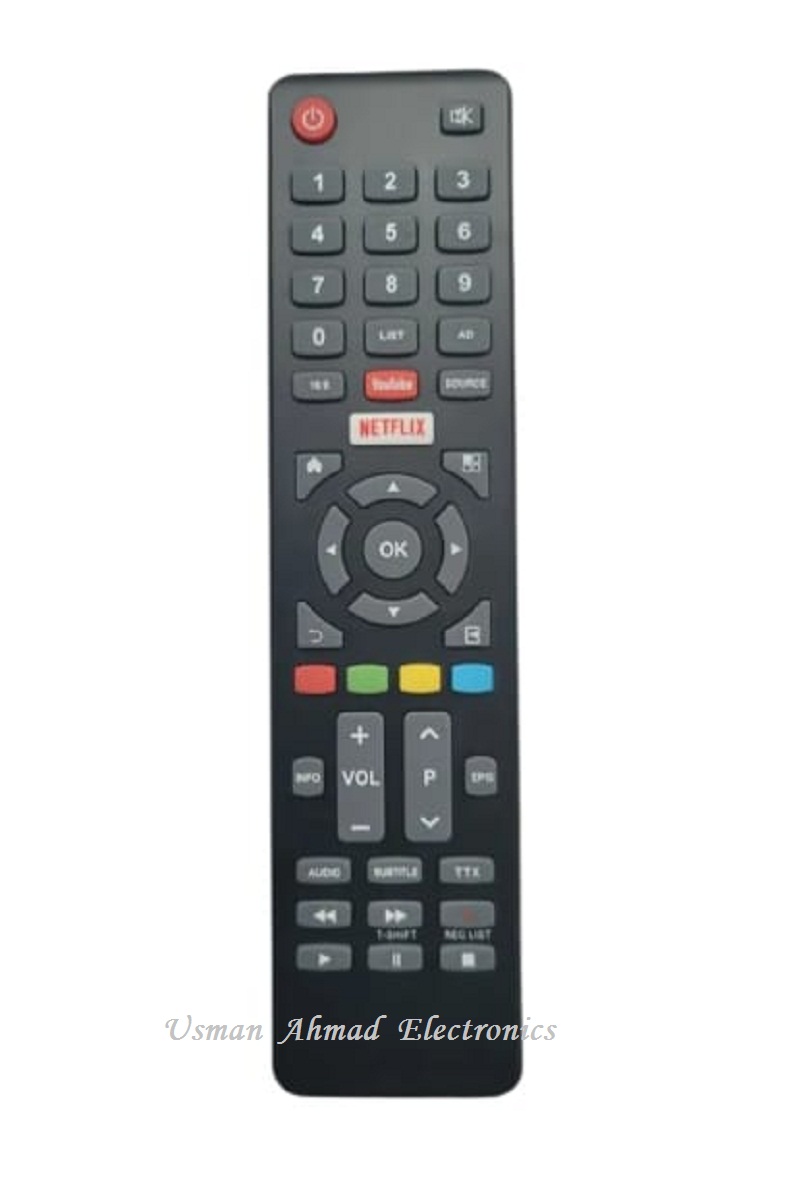 EcoStar Remote For Smart LED TV with YouTub & Netflex Button | Daraz.pk