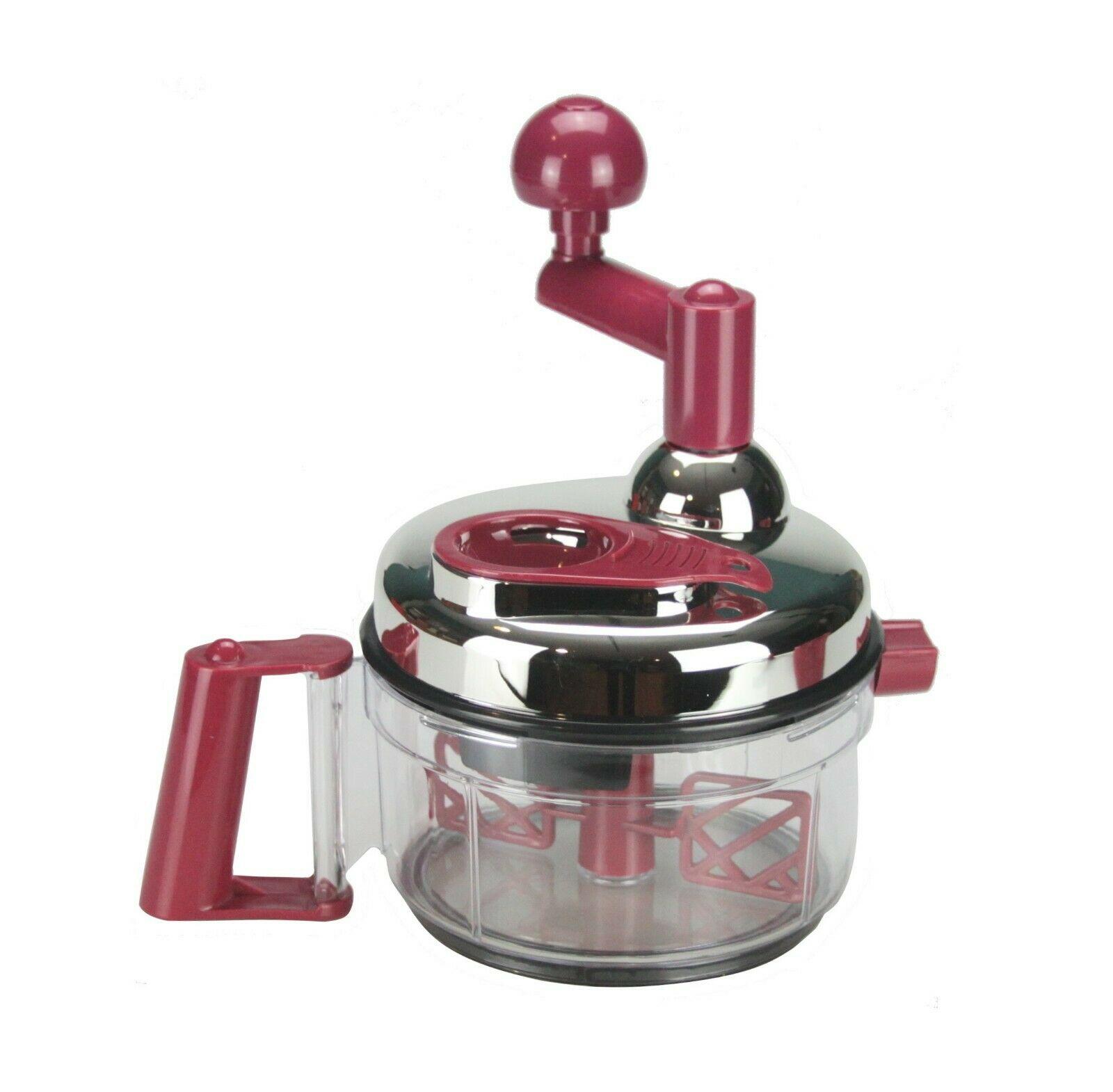 Hand Mixer Food Chopper, Manual Food Processor, Mixer Blender, Rotary ...