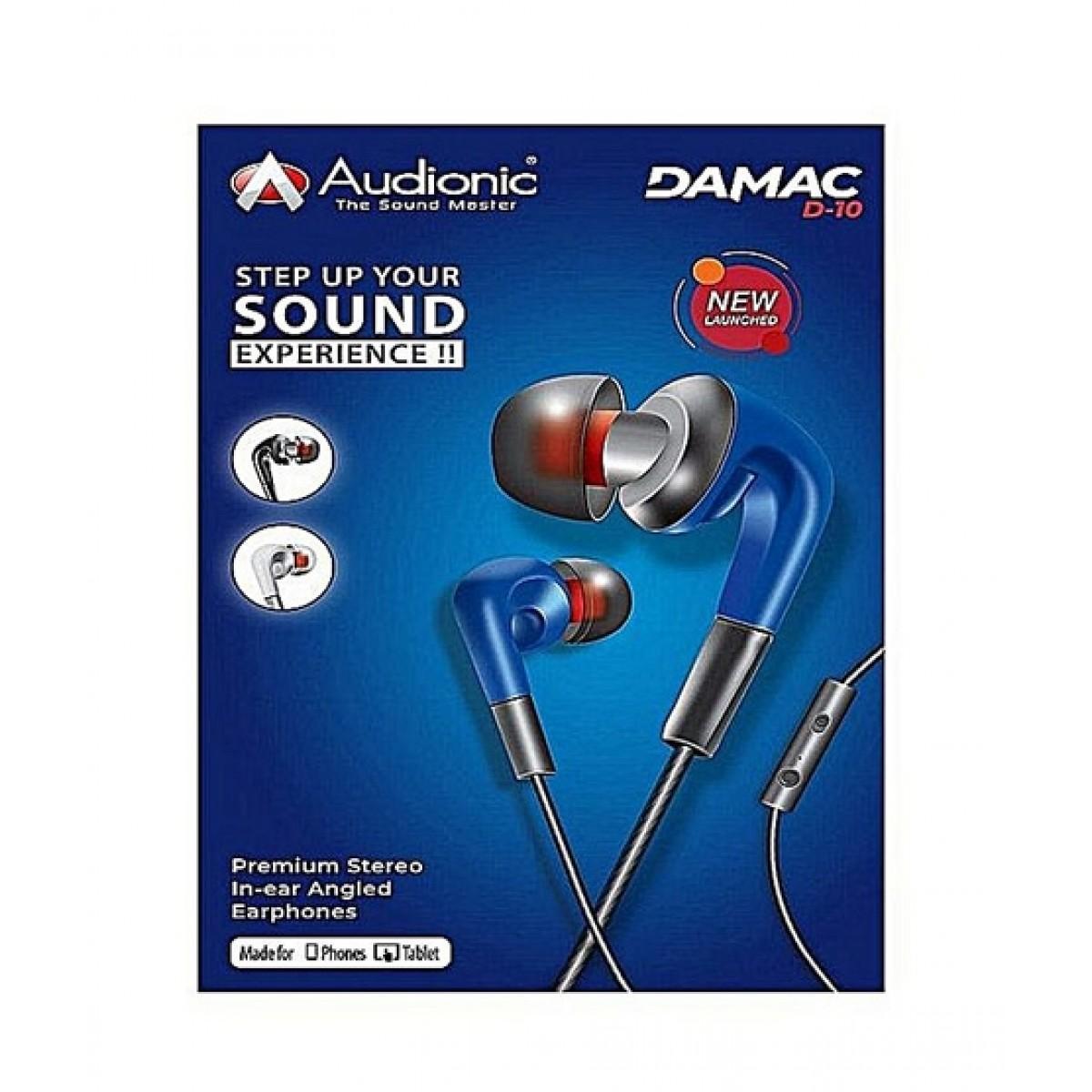 Audionic Damac D-10 Damac Earphones Hand Free | Daraz.pk