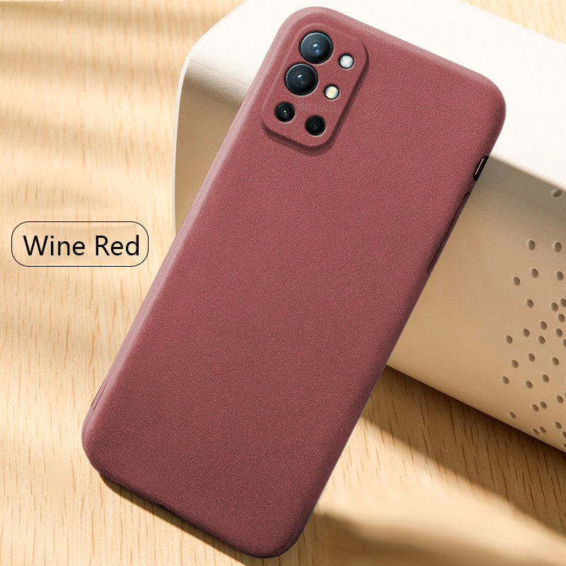 Tokifu For Oneplus 9R Case Matte Simple Solid Color Soft Silicone TPU ...