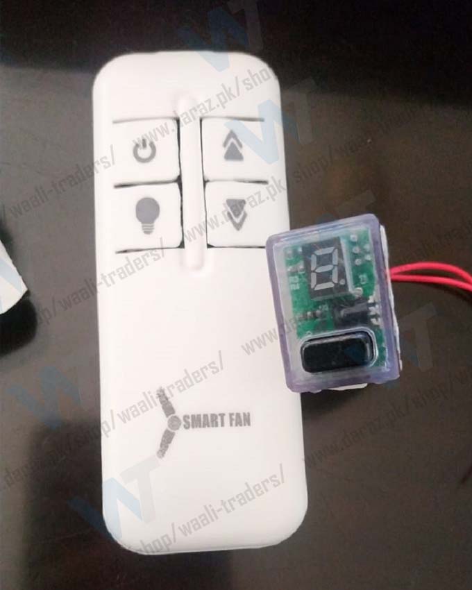 New Arrival Digital Ceiling Fan Dimmer With Remote Control | Daraz.pk