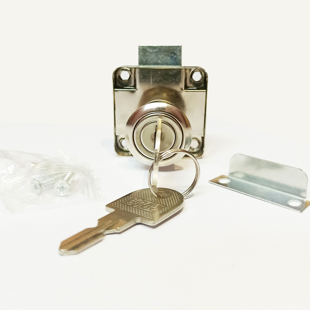 Drawer Lock Furniture Desk Cabinet Lock With 2 Keys | Daraz.pk