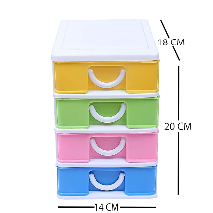 5-Layer Mini Desktop Drawer Box for Makeup Organizing Box, jewellery ...