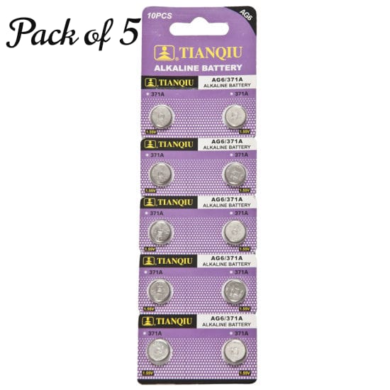Tianqui Watch Battery LR920H 371 Alkaline Battery 1.5V AG6 SR920SW ...