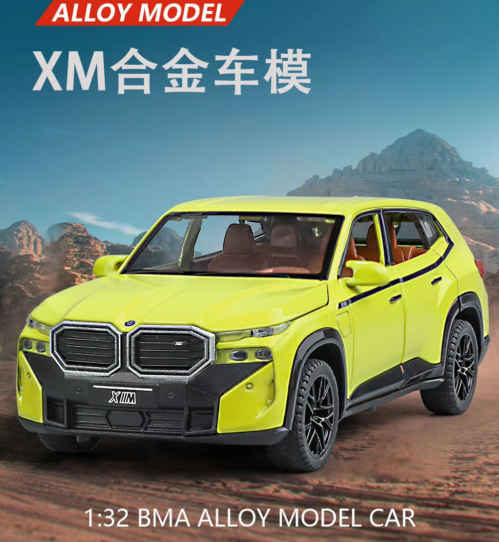 New 1:32 Scale BMW XM SUV Alloy Car Model Simulation Diecasts Metal Toy ...