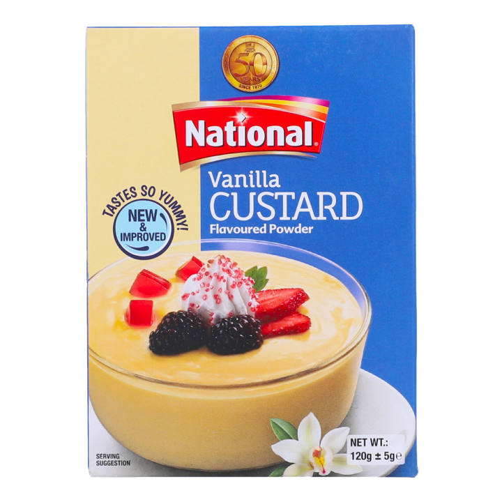 National Custard Powder Vanilla 120g | Daraz.pk