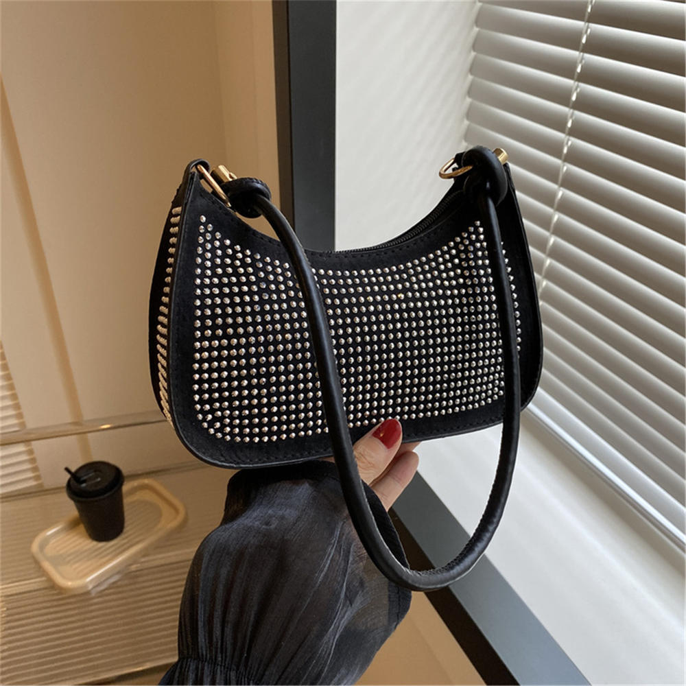 brilliant bag Trendy black Women's bag Shoulder bag for use Party ...