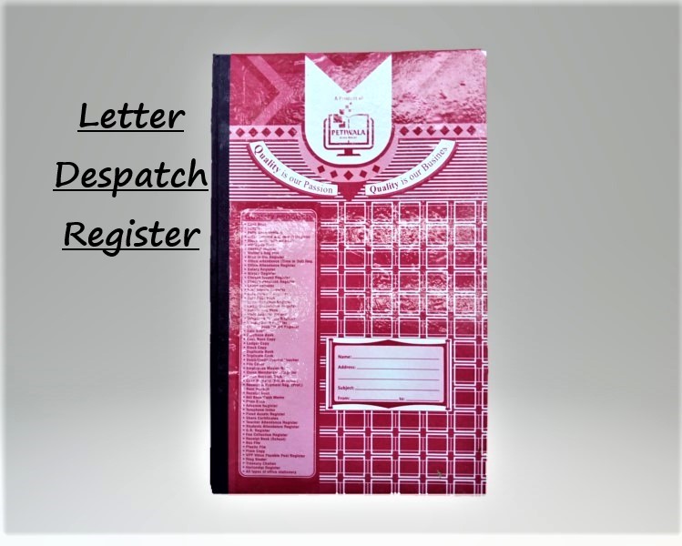 Petiwala – 4Q/6Q Letter Despatch Register / Letter-Out Register ...