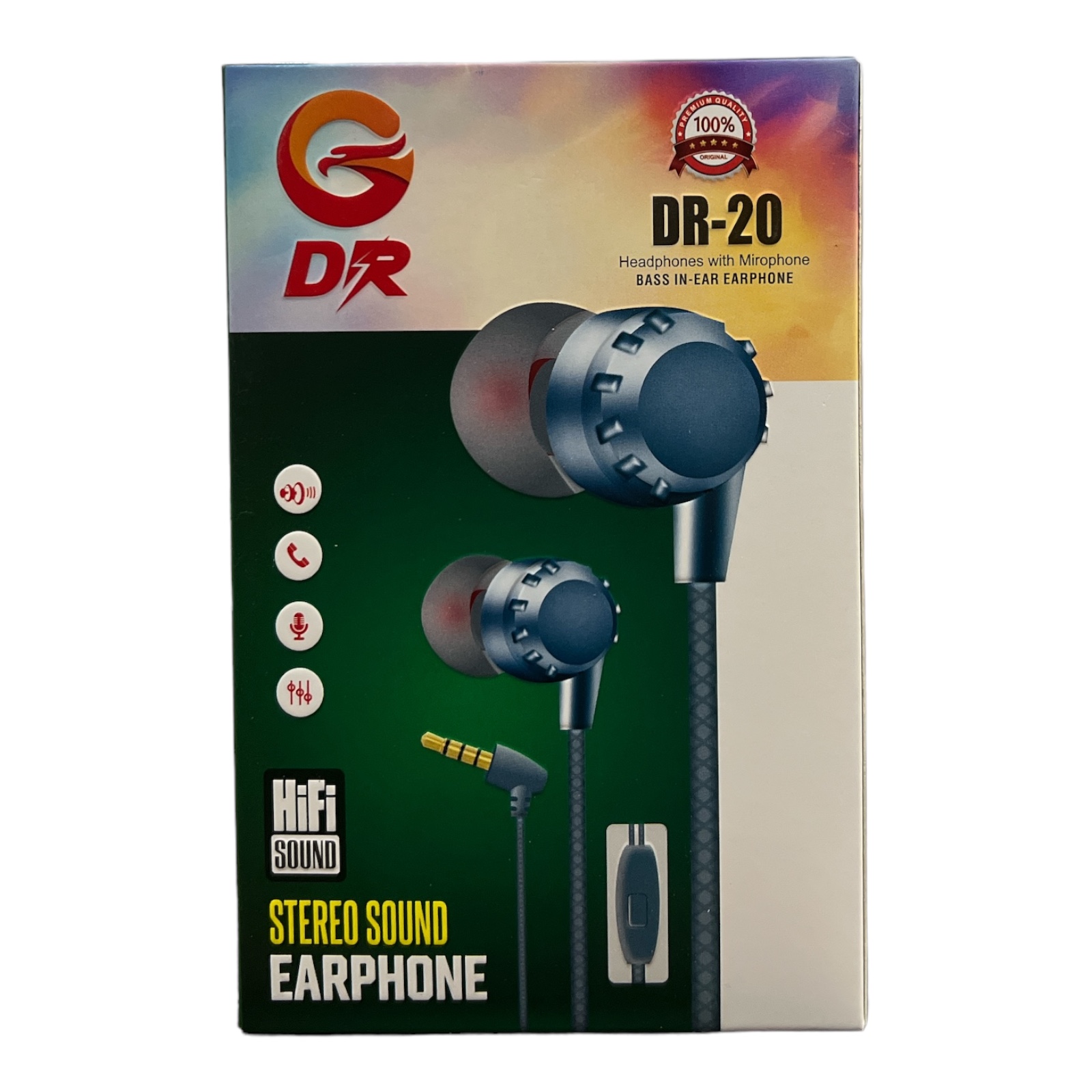 DR-20 Handfree Universal Bass Boosted Handsfree High Bass With Good ...