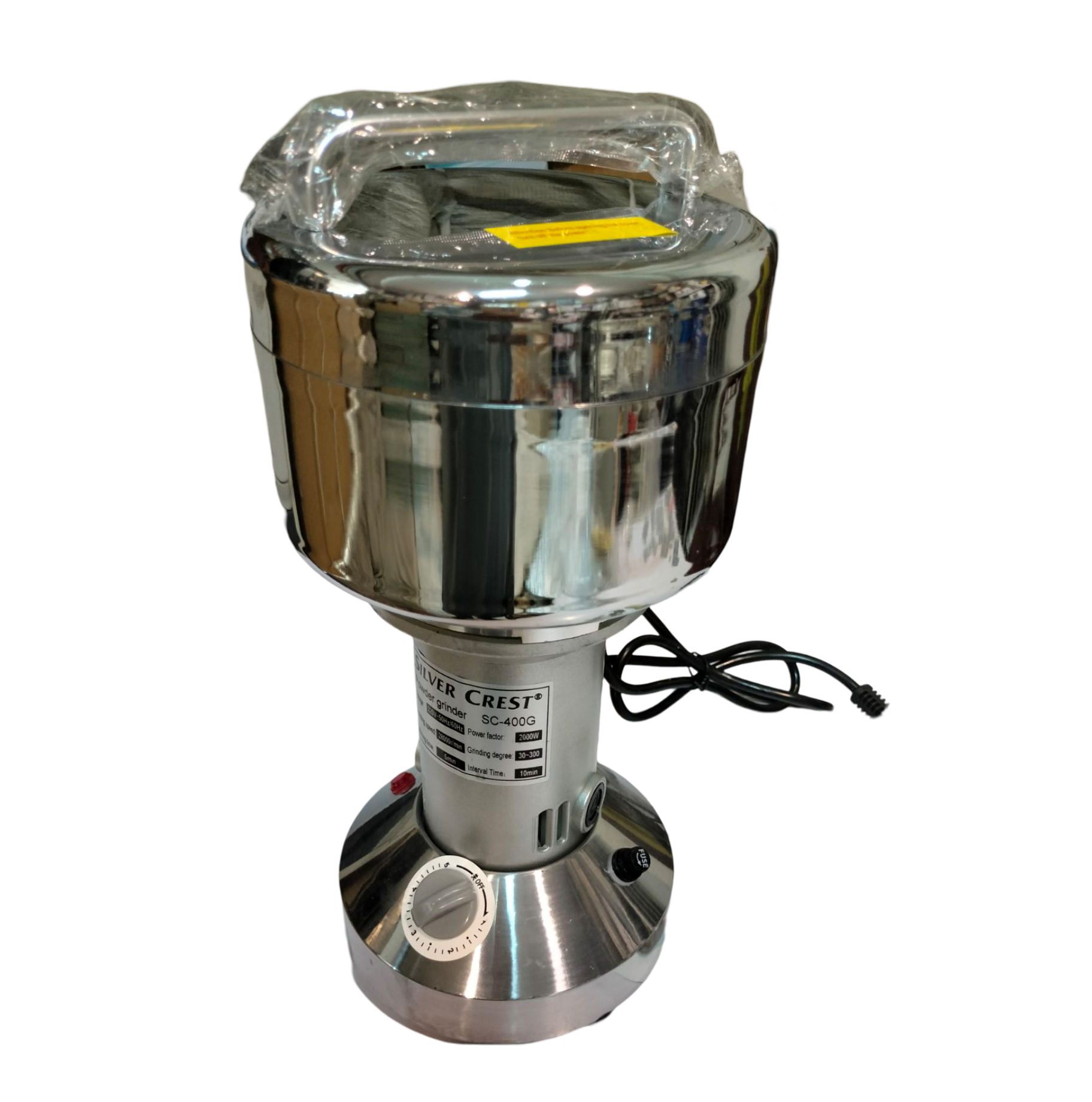 400 Grams and 1000 Grams Universal mill Heavy Grinder for Cereal, Grain ...