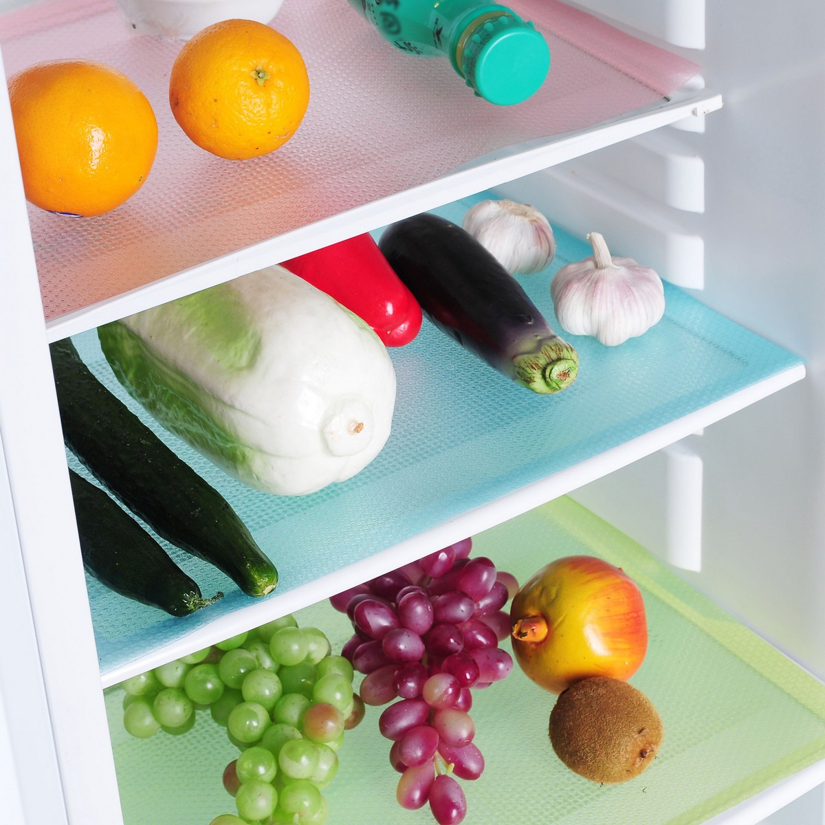 Fridge Matt Roll / Washable Fridge Mat Kitchen Drawer Shelf Table Liner ...