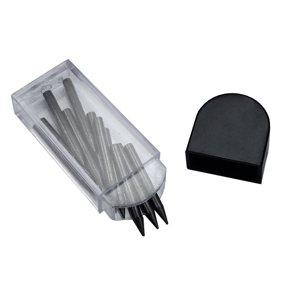 10PCS/Box New 2.0mm Compasses Pencil Lead 2B Graphite Core Compasses ...