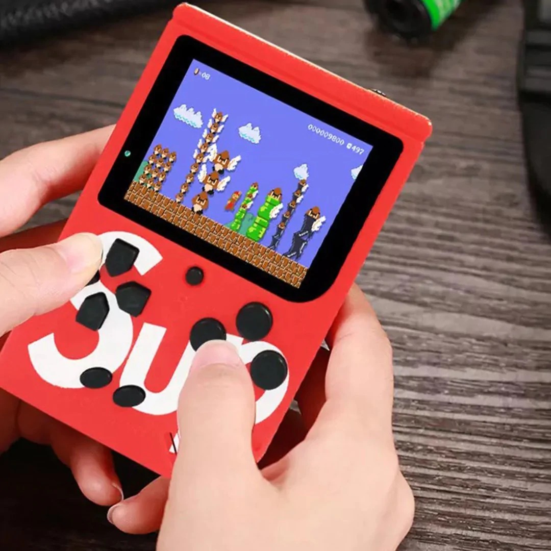Sup Game Box 400 In 1 Mini Portable Game 3 Inches Large Screen ...