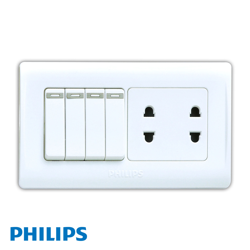 Philips - Eco Q2 Triple Single Pole Switch Price in Pakistan - View ...