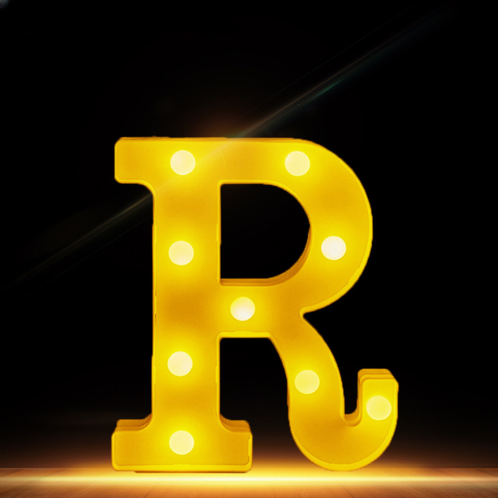 LED Alphabet Lighting Battery Operated All Led Letter ( A to Z ...