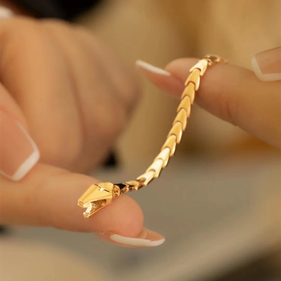 CLARA Snake ring 18k zodiac exquisite index finger cold wind ring ...