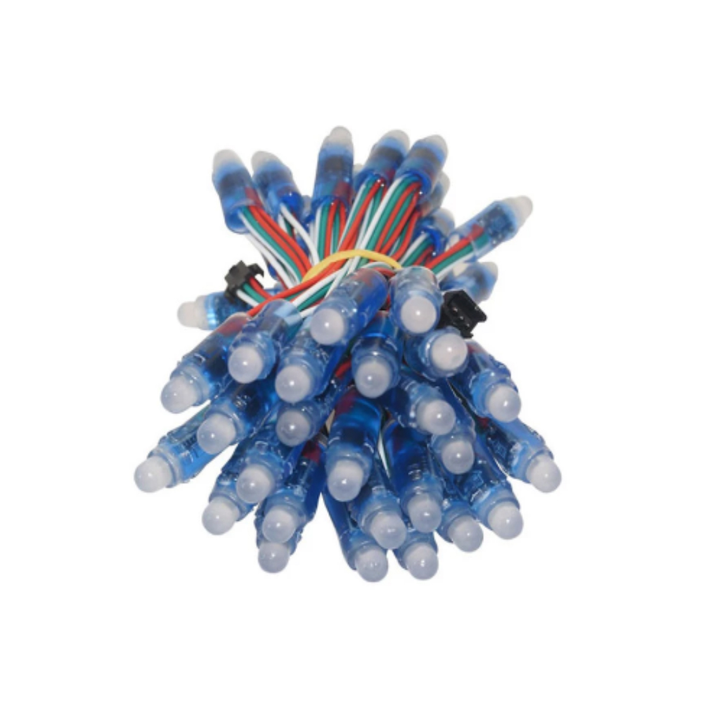 50PCS/1-Strip - 8mm DC5V WS2811 Waterproof Pixel Led Module String ...