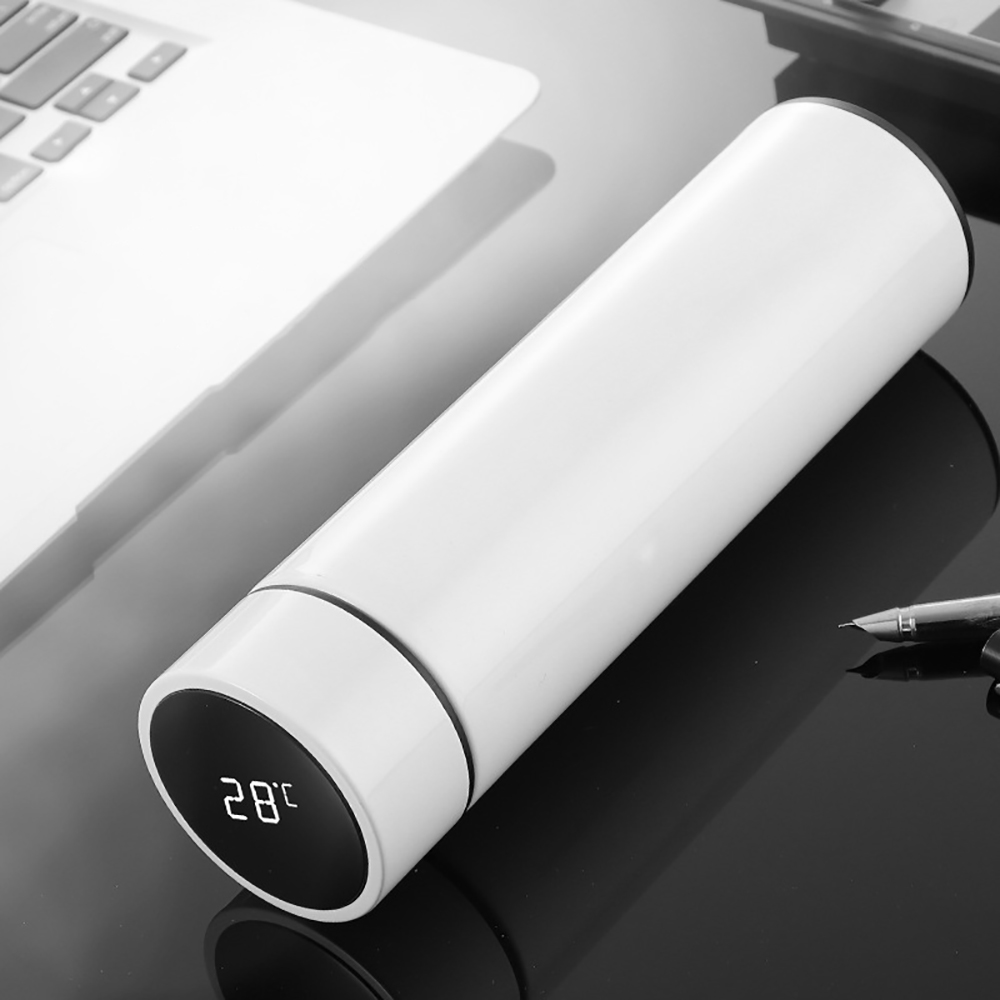 New Stainless Steel Smart Water Bottle 500ml, Leak Proof, Double Walled ...