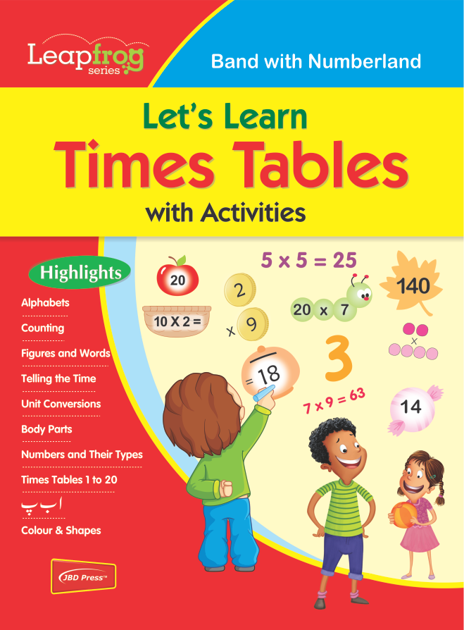 Lets Learn Time Table With Activities | Interactive Educational Guide ...