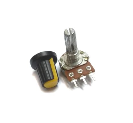 10K Ohm Potentiometer variable resistor with knob | Daraz.pk