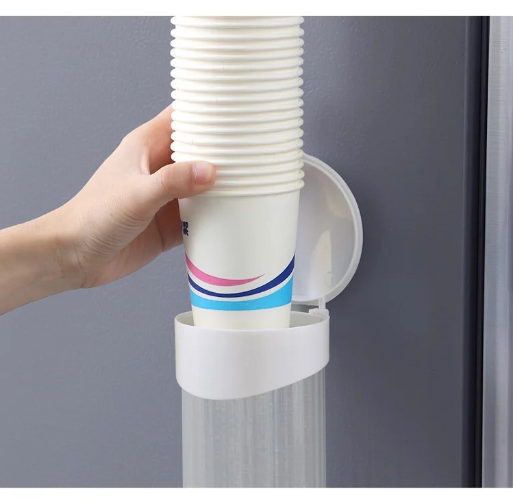 Wall Mounted Water Dispenser Disposable Cup Holder Rack | Daraz.pk