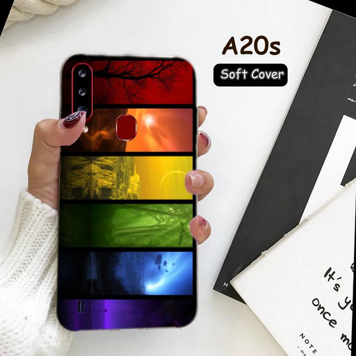 Samsung A20S Cover Case - Art Soft Case Cover for Samsung A20S | Daraz.pk
