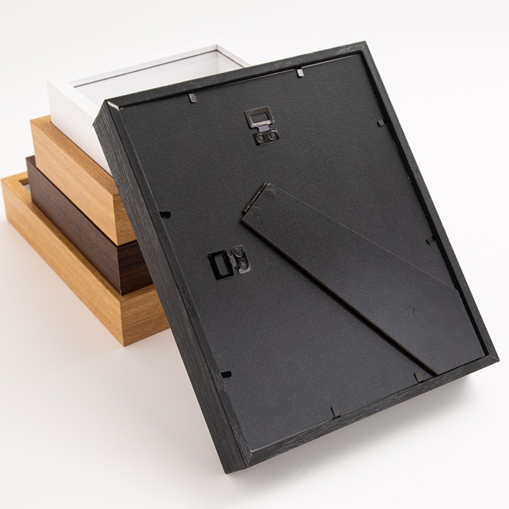 Durable Multi-size Shadow Box Frame Rectangular Perspex Glass Wooden ...