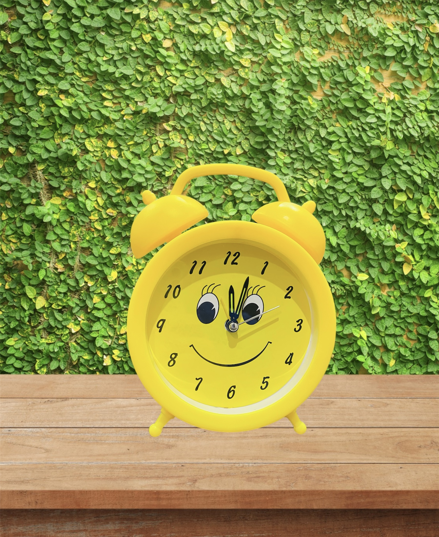 Smiley Emoji Alarm Analog Table and Wall Clock | Daraz.pk
