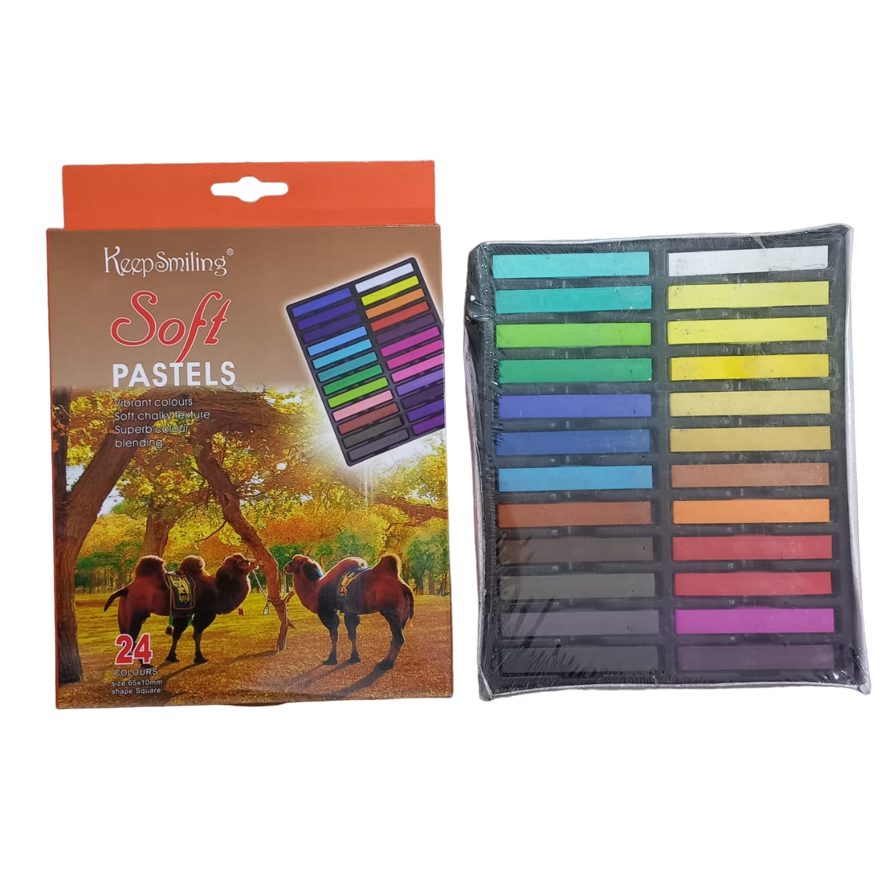 Keep Smiling Soft Pastels - Pack of 12 - 24 - 36 Pcs | Daraz.pk