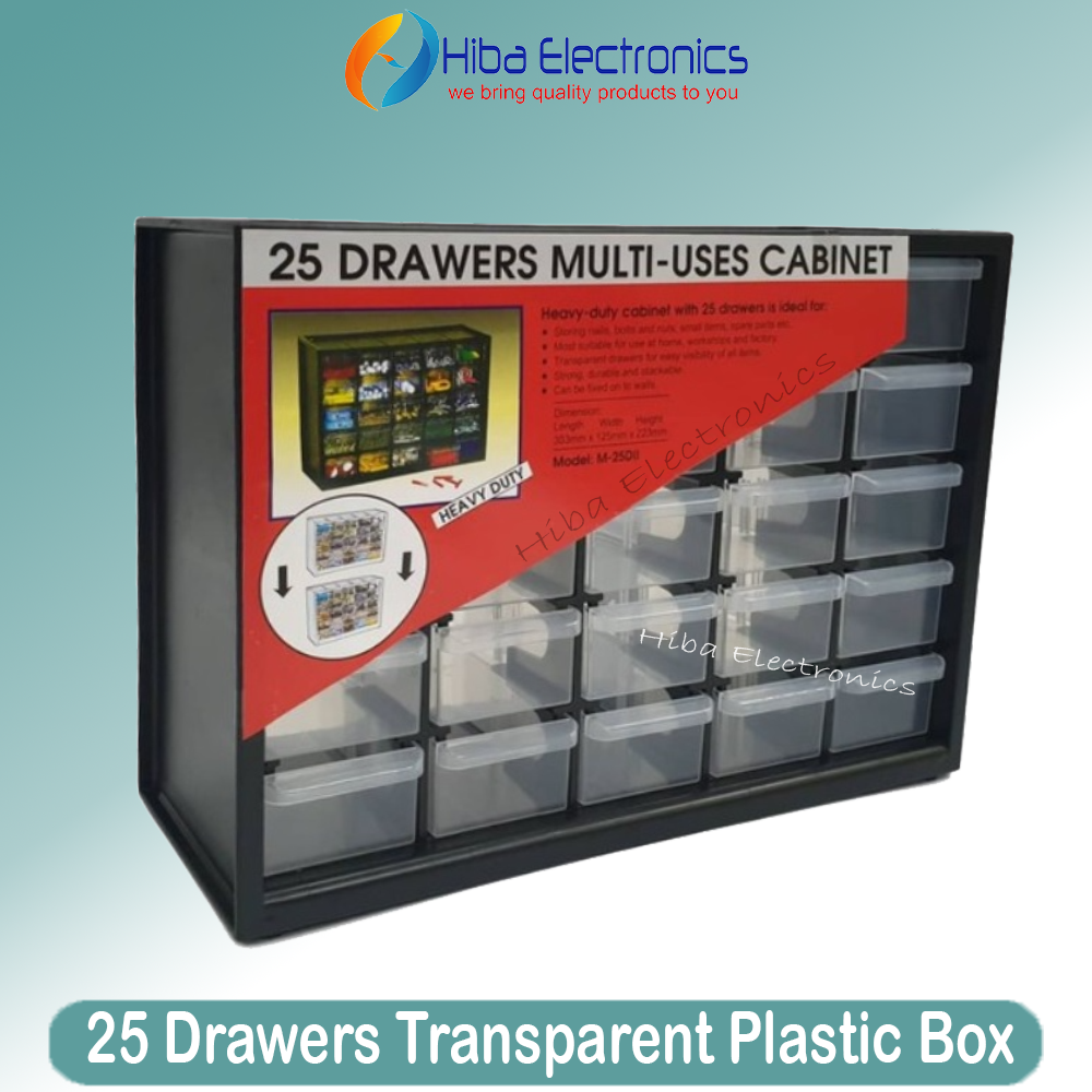 K521 ,F156D , BF-200 or Volder 25 Drawer/Daraz Portable Storage Tool ...