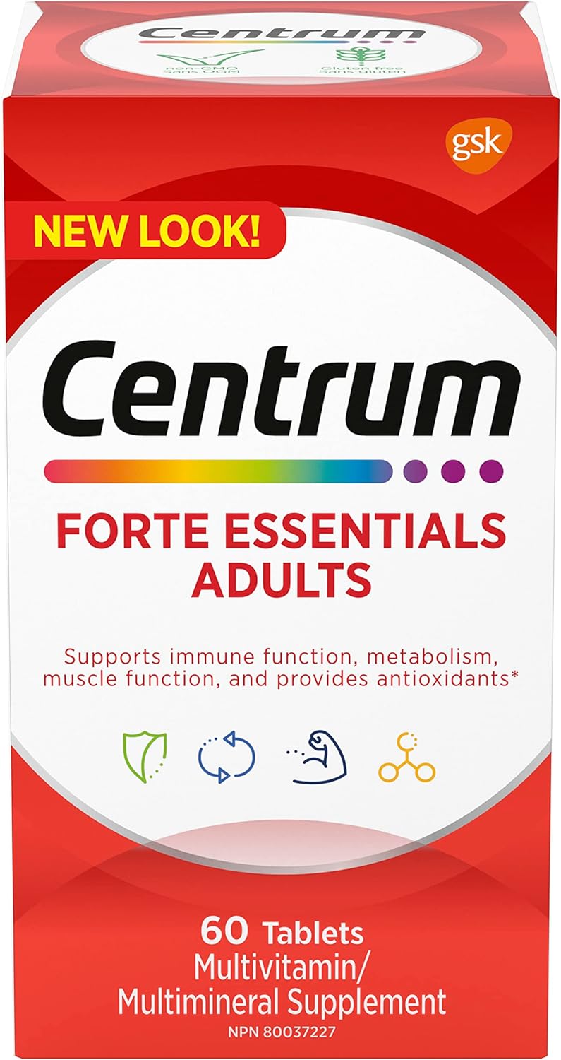 Centrum Men Forte Essentials Adults 60 Tablets | Daraz.pk