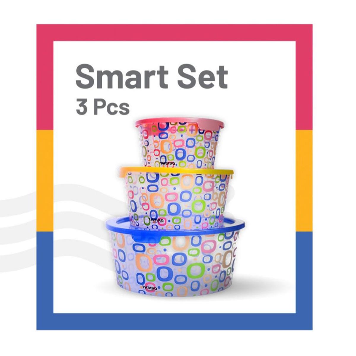 Pack of 3 Round Shape plastic Bowls Set | Daraz.pk